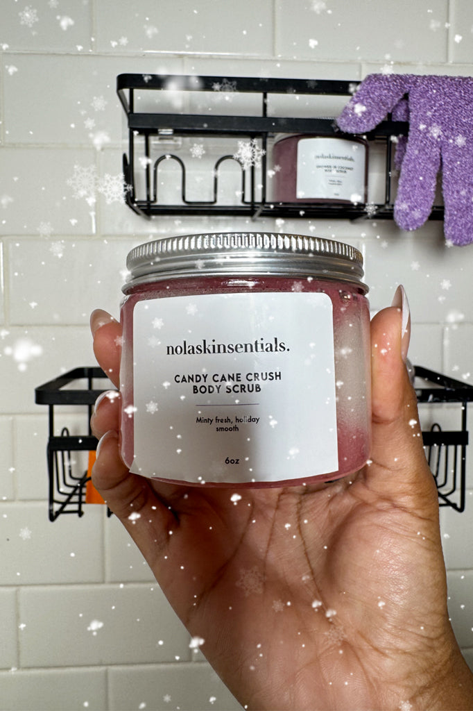 Candy Cane Crush Body Scrub — Nolaskinsentials