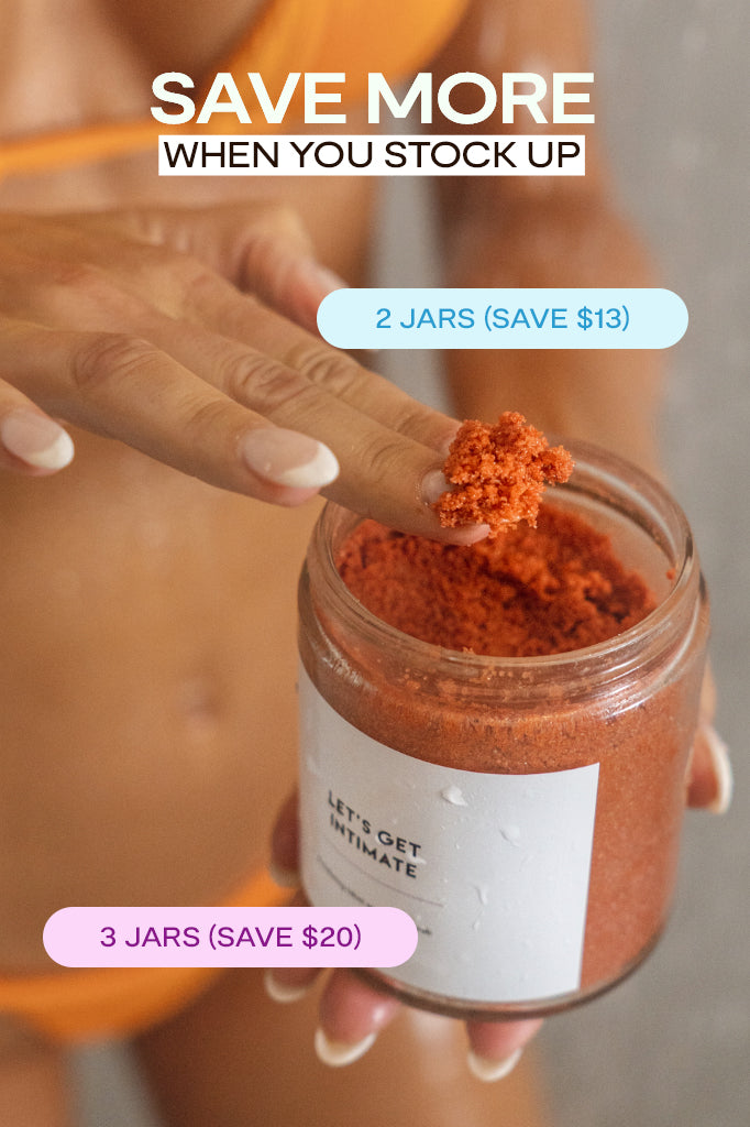 Nolaskinsentials Let’s Get Intimate - Intimate Area Body Exfoliator