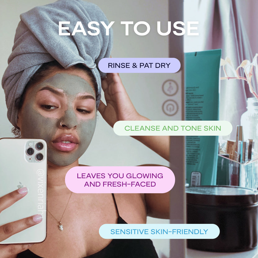 Nolaskinsentials Green Tea Antioxidant Mask - Revitalize And Refresh